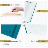 China ODM Academic Planner Vertical Layout With Paper Pocket Plastic Ruler for sale