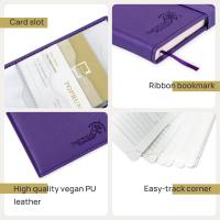 China 80GSM Paper Purse Size Planner with Hourly Schedule and Monthly Tabs for sale