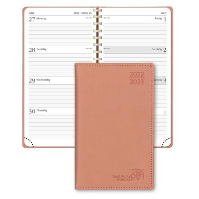 China Custom Small Pocket Planner 3.5x6.5 Inches 12 Month FSC Certified Eco Friendly for sale