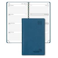 China Softcover Academic Planner 2023-2024 Hourly Schedule Monthly Tabs 3.5x6.5 Inch for sale