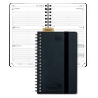China PU Softbound Eco Friendly Academic Planner 2023 2024 4.33x6.69 Inch Spiral for sale