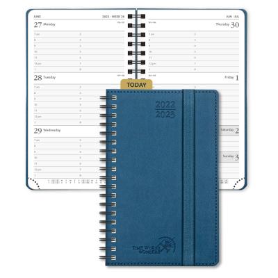 China 4.33x6.69 Inch Eco Friendly Academic Planner with Ruler Paper Pocket 80GSM for sale
