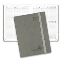 China Custom Academic Planner Medium Grey With Weekly Schedule On 2 Pages for sale