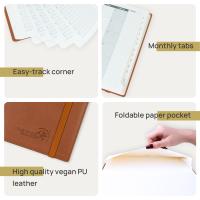 China 100GSM Custom Academic Planner 365 Days Hourly Schedule FSC Paper for sale