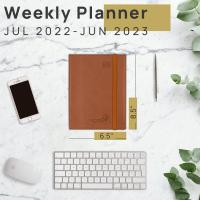 China 100GSM Custom Academic Planner 365 Days Hourly Schedule FSC Paper for sale