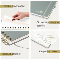 China 100GSM Ivory Paper Weekly Schedule Planner Custom 12 Month Time Span for sale