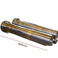 China Backup Forged Steel Roller Shaft Chilled Motor Output Milling for sale