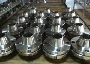 China Vacuum Custom Flange Pipe 316LN ESR CF Stub Bored Flange for sale