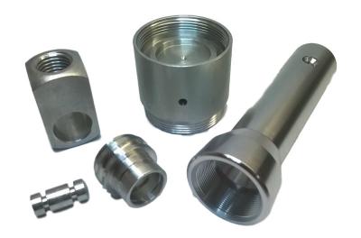 China Anodized CNC Parts Machining Hardened Metal Thread Aluminum CNC Milling for sale