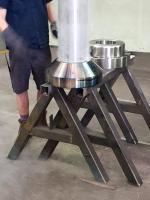 China Aluminum Brass Large Diameter Spur Gears Polishing Stainless Steel for sale