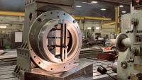 China Casting Large Gears Forging , Copper Rotary Kiln Girth Gear Steel Spur for sale