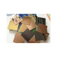 China Water Ripple Stainless Steel Sheet 1219mm Embossed Plates Polishing Mirror 8K for sale