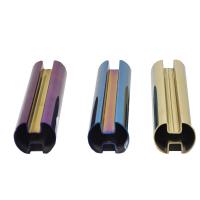 China SMA Metal Angle Wall Tile Profile Trim Decorative Gold Brushed Stainless Steel for sale