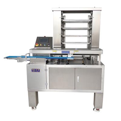 China Dough Arranging Commercial Bread Making Machine 5 - 160pcs/Min Automatic Tray Arranger for sale