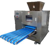 China 30-110g Adjustable High Efficiency Dough Divider Rounder Machine 10800 Pcs/H 380V for sale