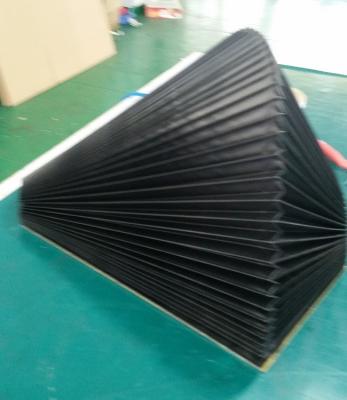 China accordion type machine way cover/expandable folding bellows/protection shield for sale