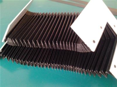 China Heat-sealed &folded bellows fabric +PVC for any kind of machine dust covers for sale