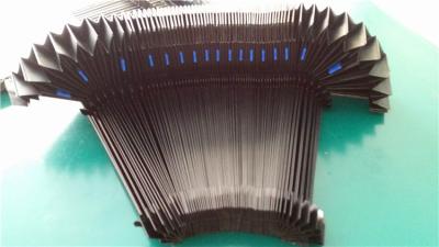 China Heat-sealed &folded bellows fabric +PVC for any kind of machine dust covers for sale