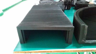 China Heat-sealed &folded bellows fabric +PVC for any kind of machine dust covers for sale