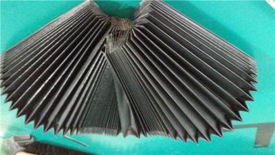China Heat-sealed &folded bellows fabric +PVC for any kind of machine dust covers for sale