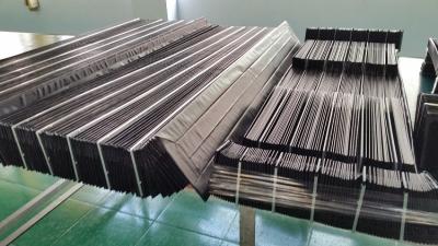 China Heat-sealed &folded bellows fabric +PVC for any kind of machine dust covers for sale