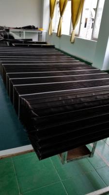 China Heat-sealed &folded bellows fabric +PVC for any kind of machine dust covers for sale