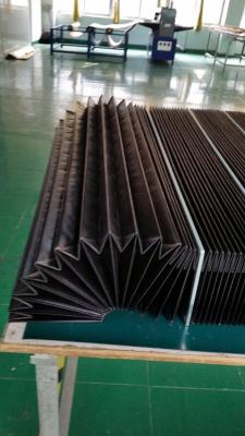 China Heat-sealed &folded bellows fabric +PVC for any kind of machine dust covers for sale