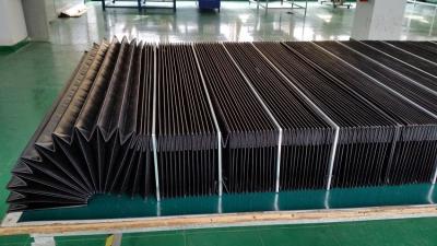 China Heat-sealed &folded bellows fabric +PVC for any kind of machine dust covers for sale