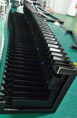 China Heat-sealed &folded bellows fabric +PVC for any kind of machine dust covers for sale