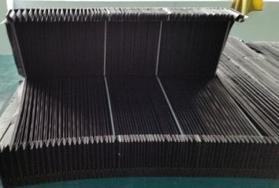 China Heat-sealed &folded bellows fabric +PVC for any kind of machine dust covers for sale