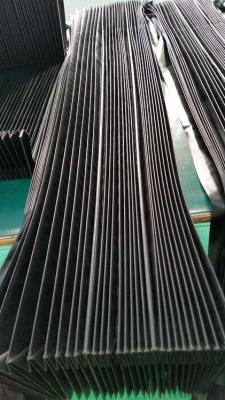 China Heat-sealed &folded bellows fabric +PVC for any kind of machine dust covers for sale