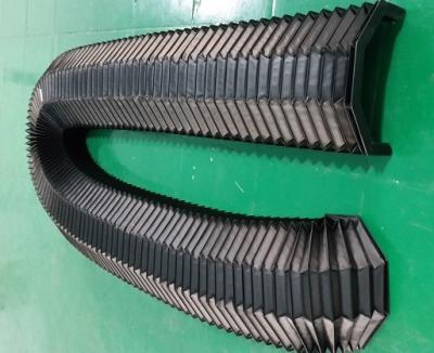 China Heat-sealed &folded bellows fabric +PVC for CNC plasma cutting machine for sale