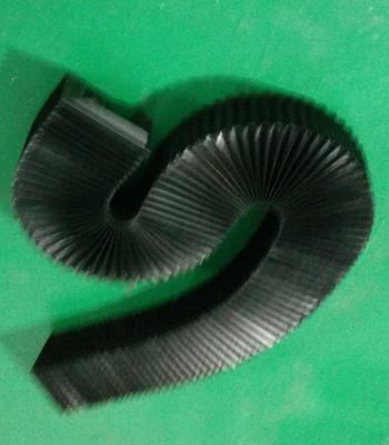 China Heat-sealed &folded bellows fabric +PVC for CNC plasma cutting machine for sale