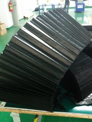 China Heat-sealed &folded bellows fabric +PVC for CNC plasma cutting machine for sale
