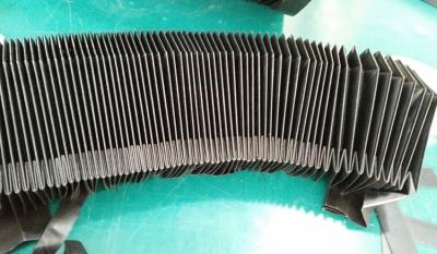 China Heat-sealed &folded bellows fabric +PVC for CNC plasma cutting machine for sale