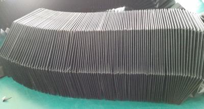 China Heat-sealed &folded bellows fabric +PVC for CNC plasma cutting machine for sale