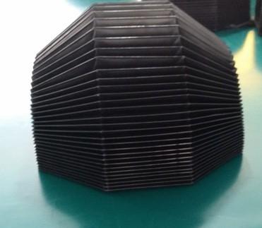 China Heat-sealed &folded bellows fabric +PVC for machine routers for sale
