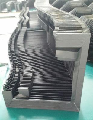 China Heat-sealed &folded bellows fabric +PVC for machine routers for sale