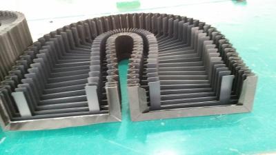 China Heat-sealed &folded bellows fabric +PVC for machine routers for sale