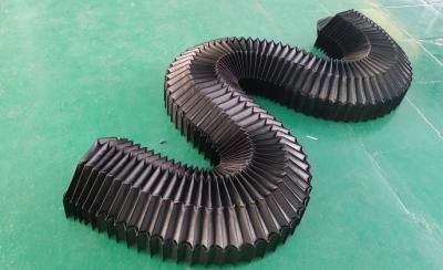 China Heat-sealed &folded bellows fabric +PVC for fiber laser machine for sale