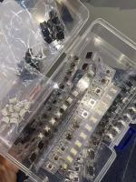 China high efficienty Car Key IC Quick Wear Part Auto for Automotive Crystal Oscillator Set 25pcs for sale
