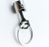 China car parts keychain for promotion with customized logo for woman man lovely car key ring for sale