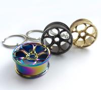 China car parts keychain for promotion with customized logo for woman man lovely car key ring for sale