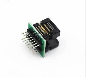 China SOIC16 SOP16 TO DIP16 IC FOR SOCKET PROGRAMMER EEPROM ADAPTERS 150MIL ZIF for sale