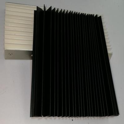 China high quality welded protective bellows /flat protective bellows /coated fabric /welded for machining centers for sale