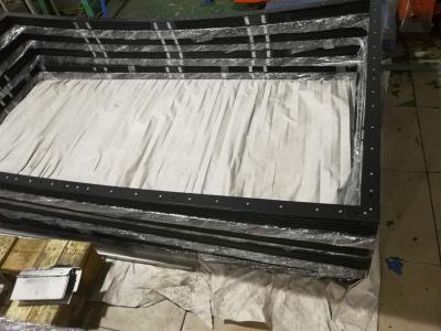 China dust protective bellows black colour for machine lifting platform hydraulic 4D motion seat for sale