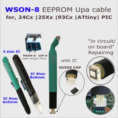 China WSON  POGO PIN ADAPTER with guide cap for in-circuit ECU mileage programmer connect cable for sale