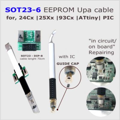 China SOT23-6 POGO PIN ADAPTER with guide cap for in-circuit ECU mileage programmer connect cable for sale