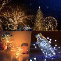 China Led Christmas Decor Battery Operated String Lights With Remote Timer Waterproof for sale