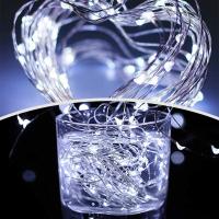 China 200 LED Decor Mini String Mason Jar Lights Battery Operated For DIY Wedding for sale